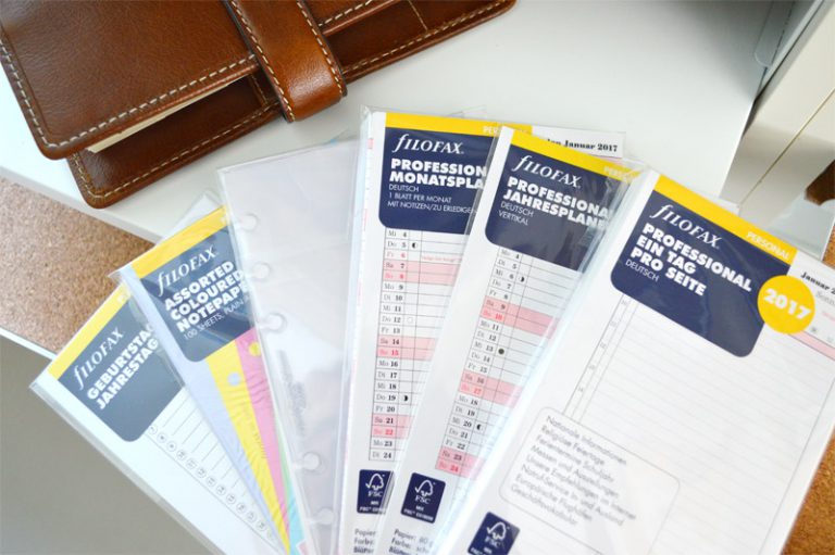 Höchste Zeit! Kalender von Filofax, Weekview und Klarheit im Test.