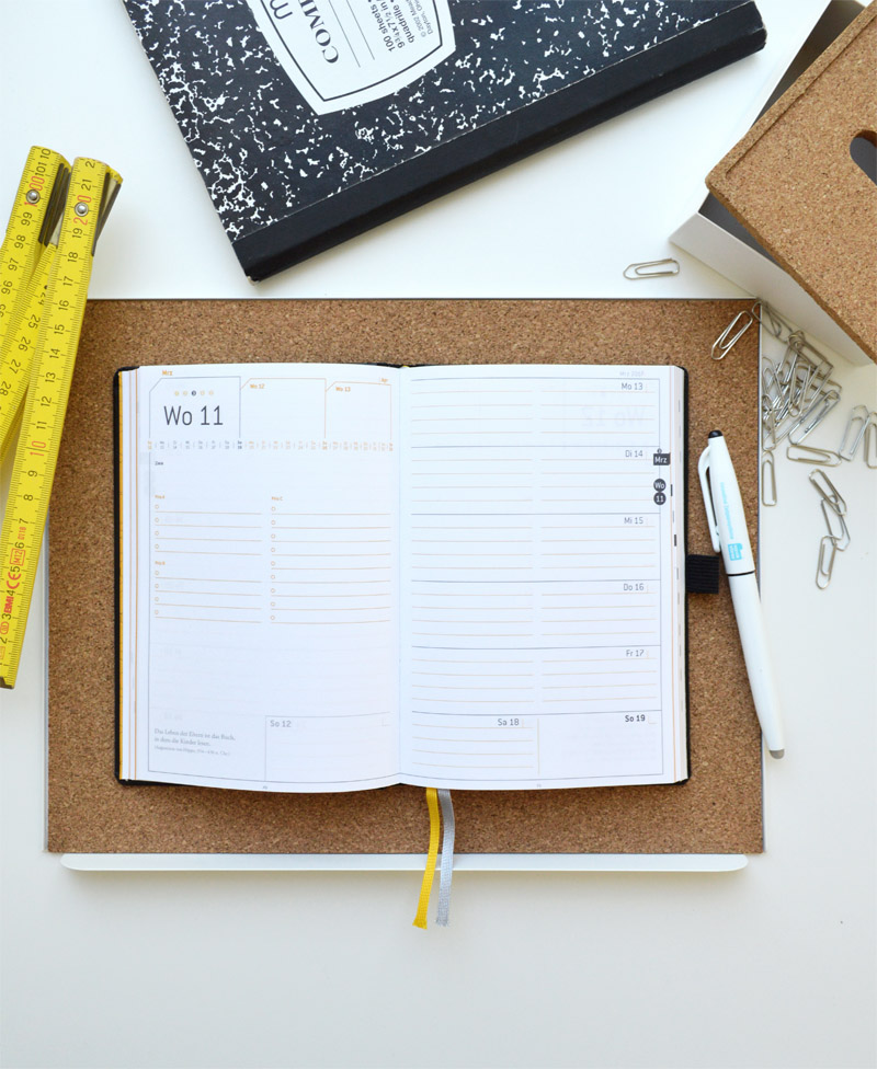 Höchste Zeit! Kalender von Filofax, Weekview und Klarheit im Test.